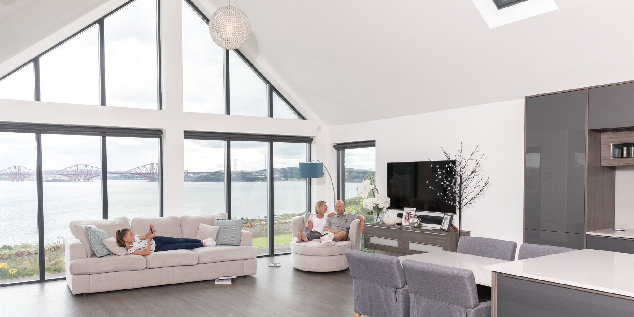 A self-build in Scotland with stunning sea views